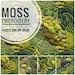 Moss Embroidery Pattern Pack I - Seamless Surface Patterns for Textiles ...