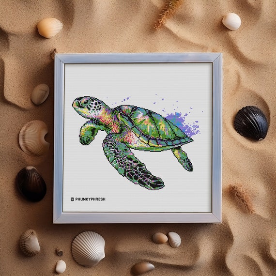 Color Patterns With Sea Turtles