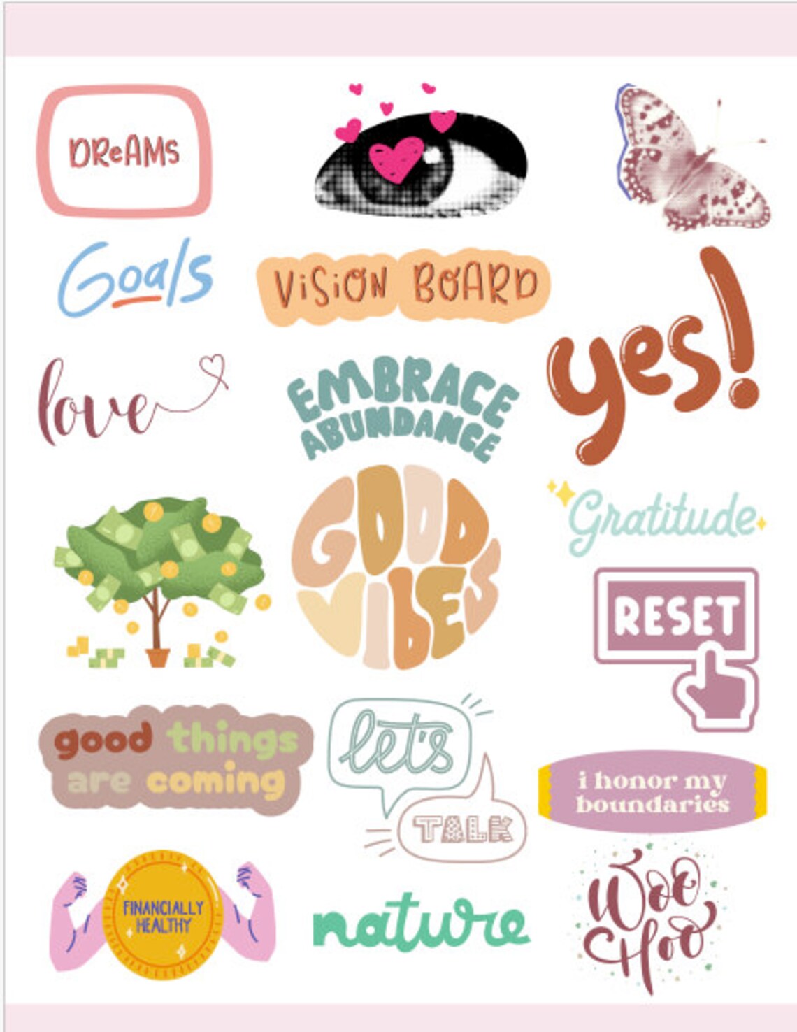 Vision Board Kit | Vision Board | Vision Board Party | Vision Board ...