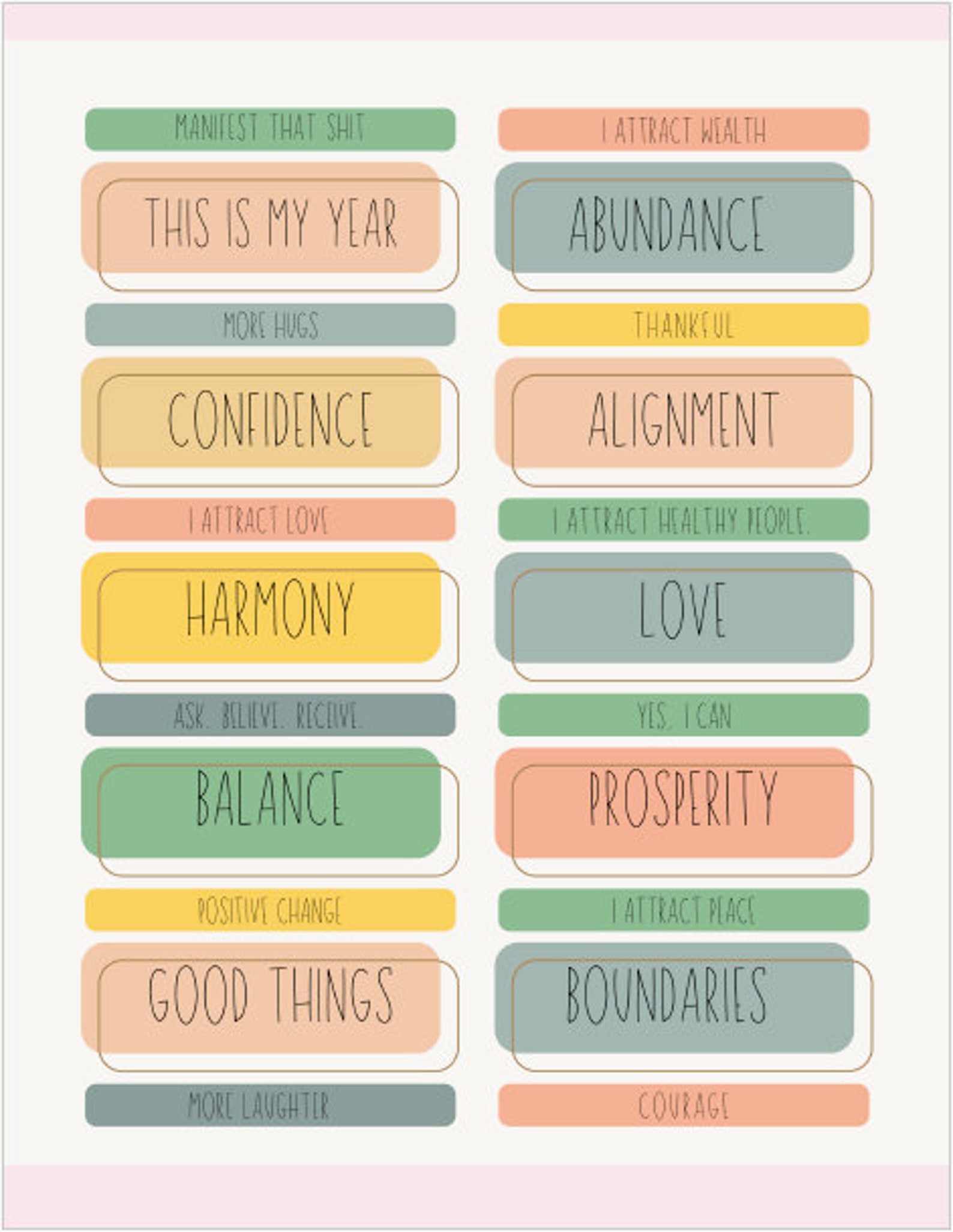 Vision Board Kit | Vision Board | Vision Board Party | Vision Board ...