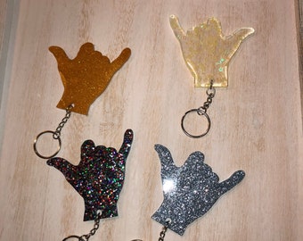 Hang Loose Keychain | Etsy