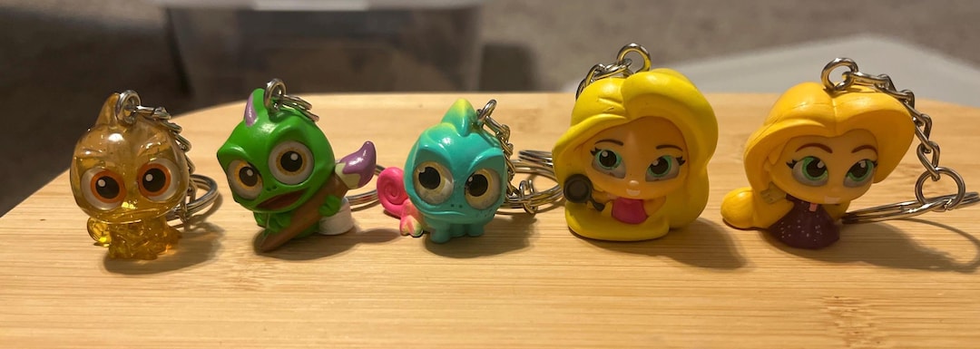Disney Doorables Keychains Rapunzel - Etsy