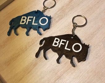 Buffalo Bills Keychain - Etsy