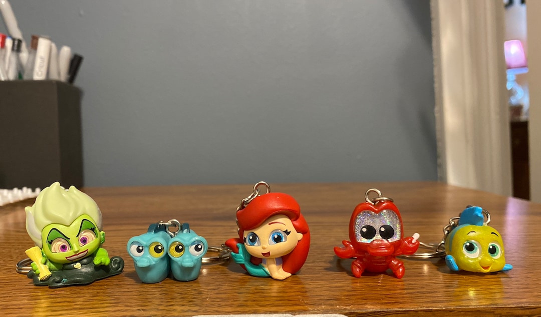 Disney Doorables Keychain Little Mermaid - Etsy