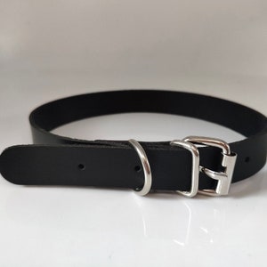 Belt Buckle PU Leather Choker Necklace / Adjustable Belt Choker ...