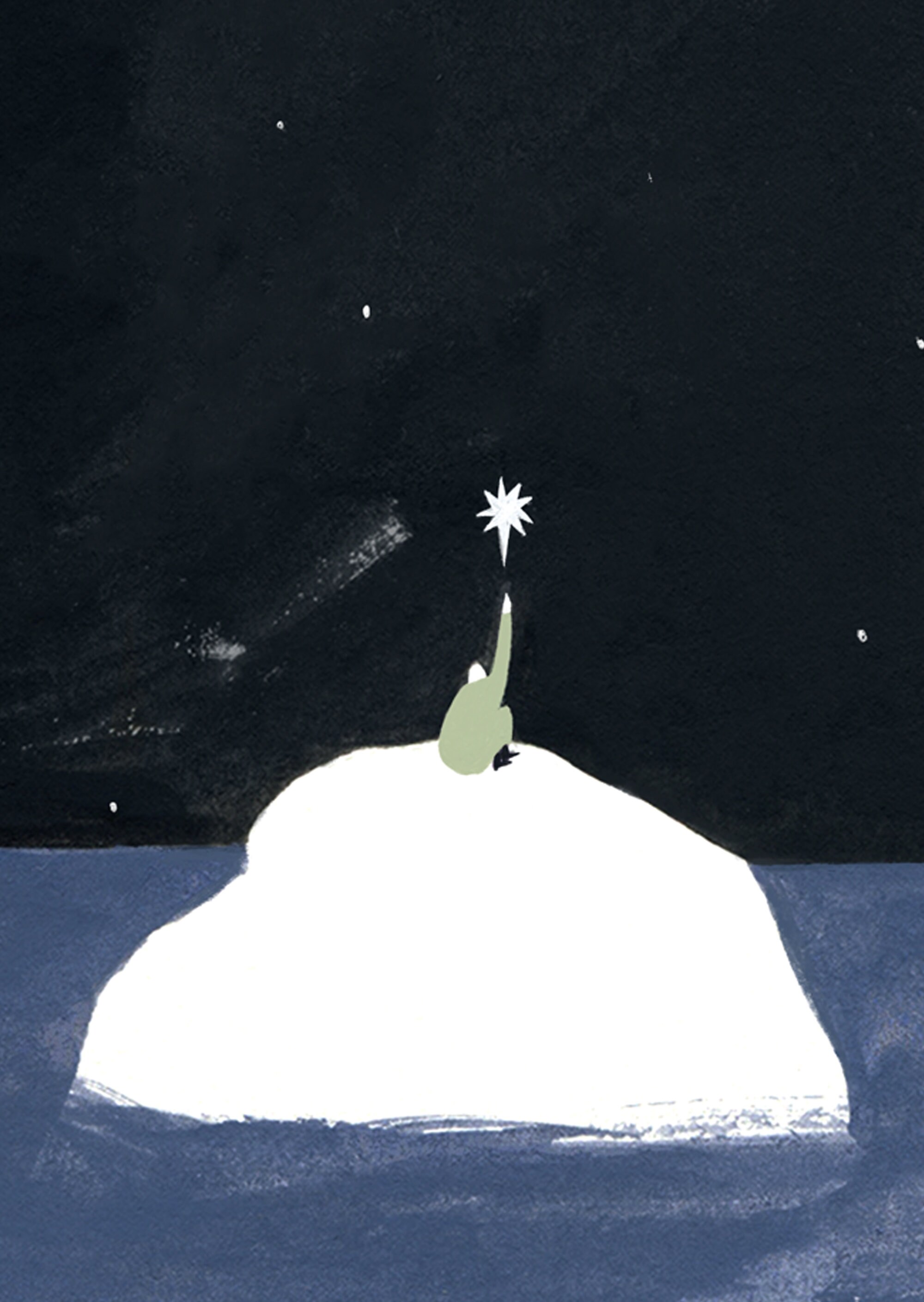 North Star Art Print Nursery Wall Decor Nature Sea - Etsy