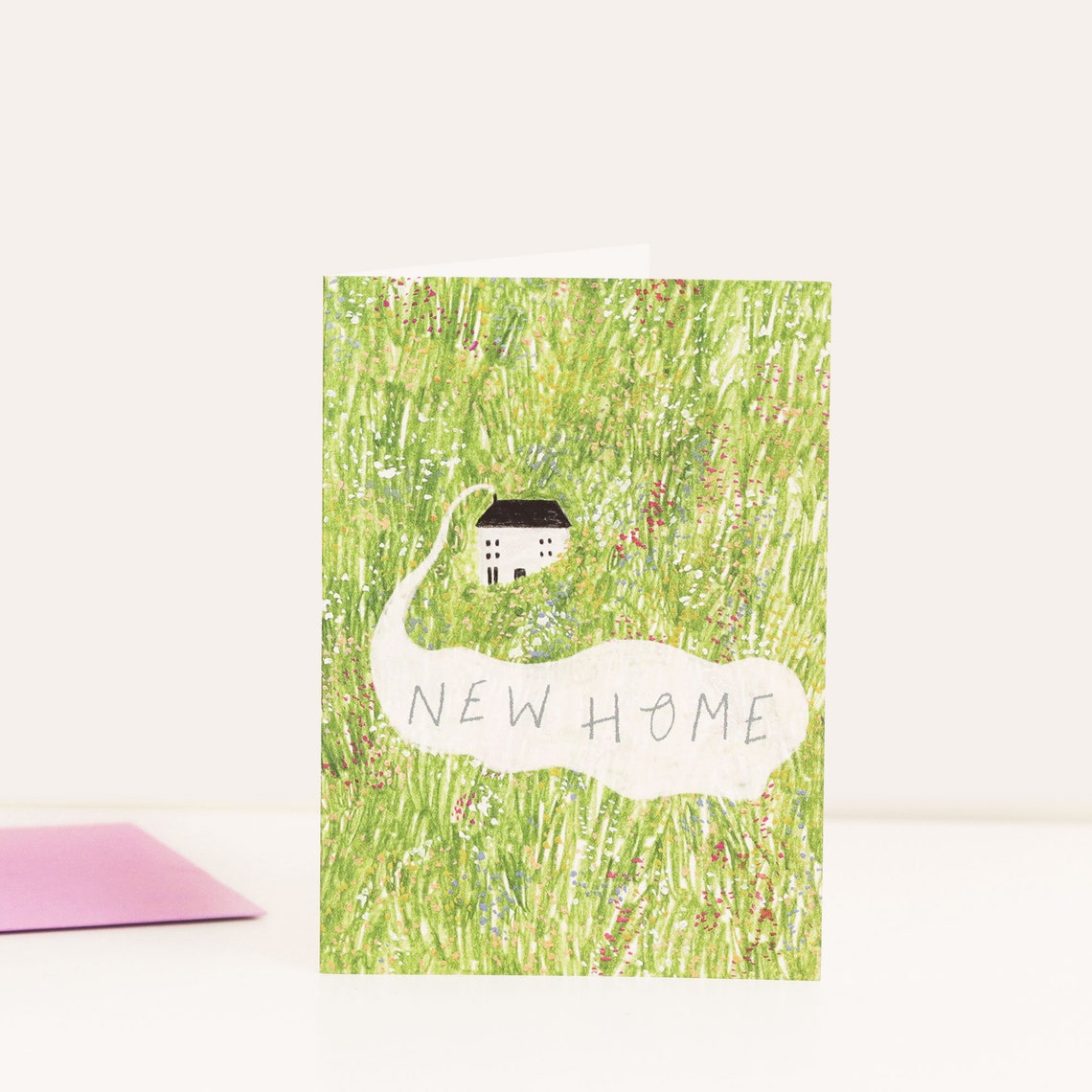 New Home Greeting Card | Floral Card | Housewarming | Cosy | Wild ...
