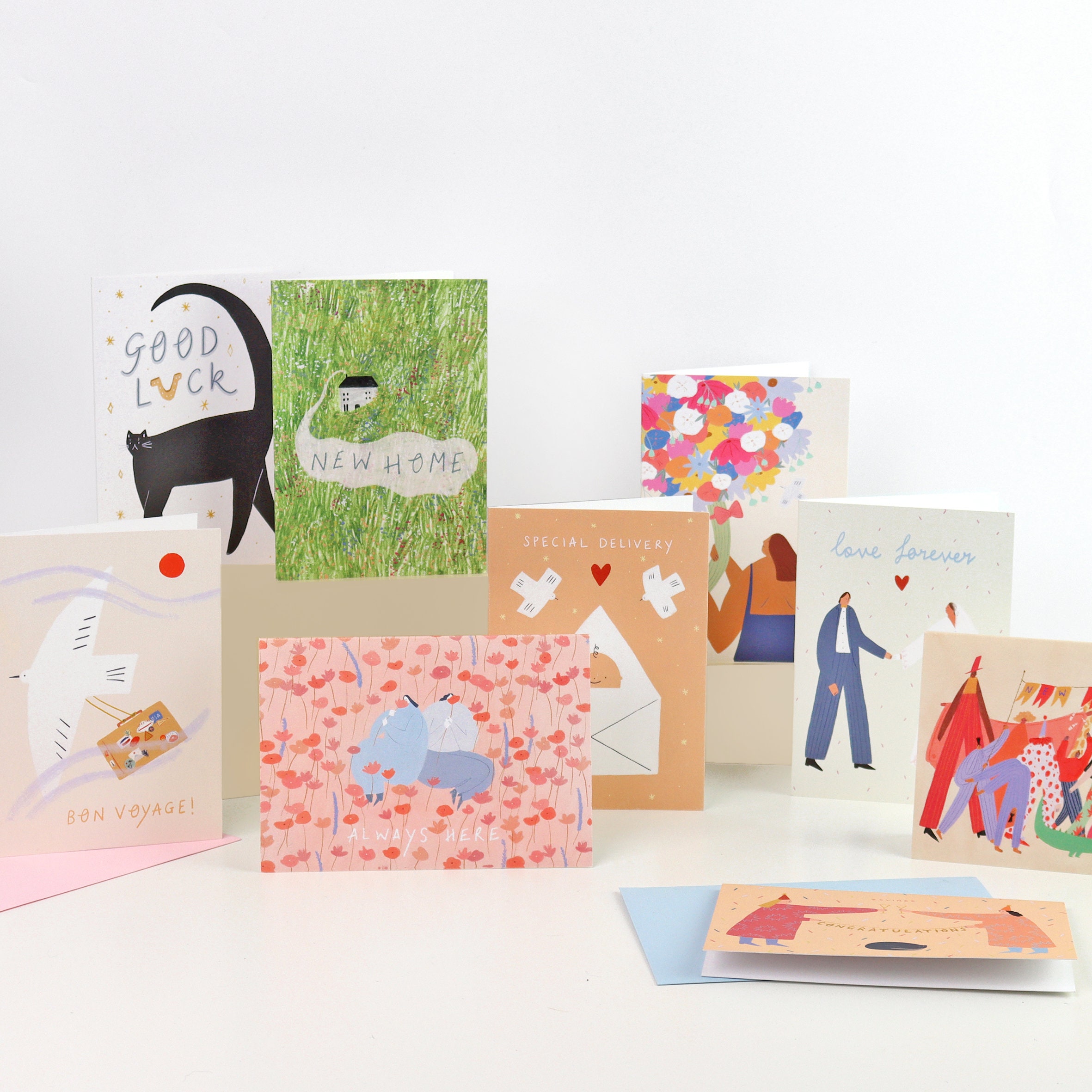 Bon Voyage Goodbye Card | New Job | Travelling | Farewell | Flying the ...