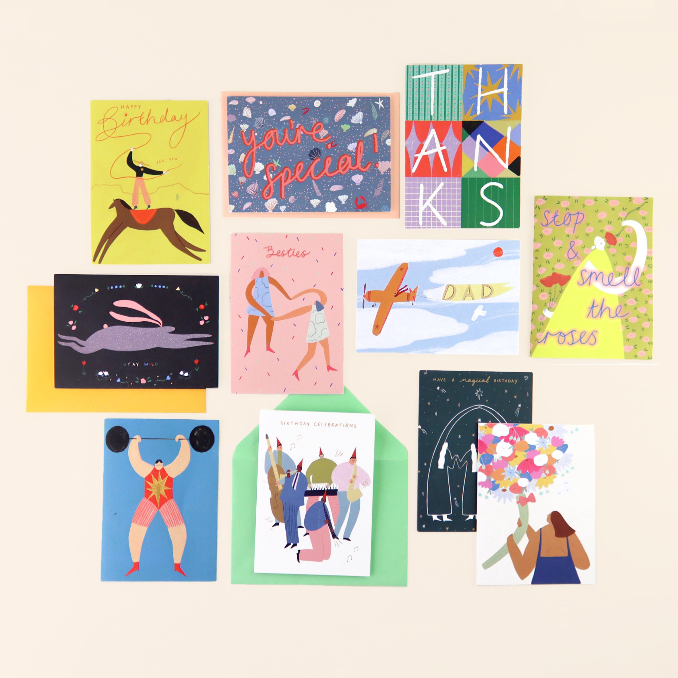 Strong Man Greeting Card | Father's Day | Male Birthday Card ...