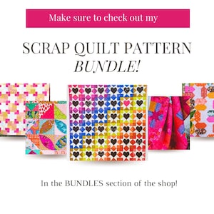 Untamed | Modern + Scrappy Quilt Pattern by Amy Lollis Design - Etsy