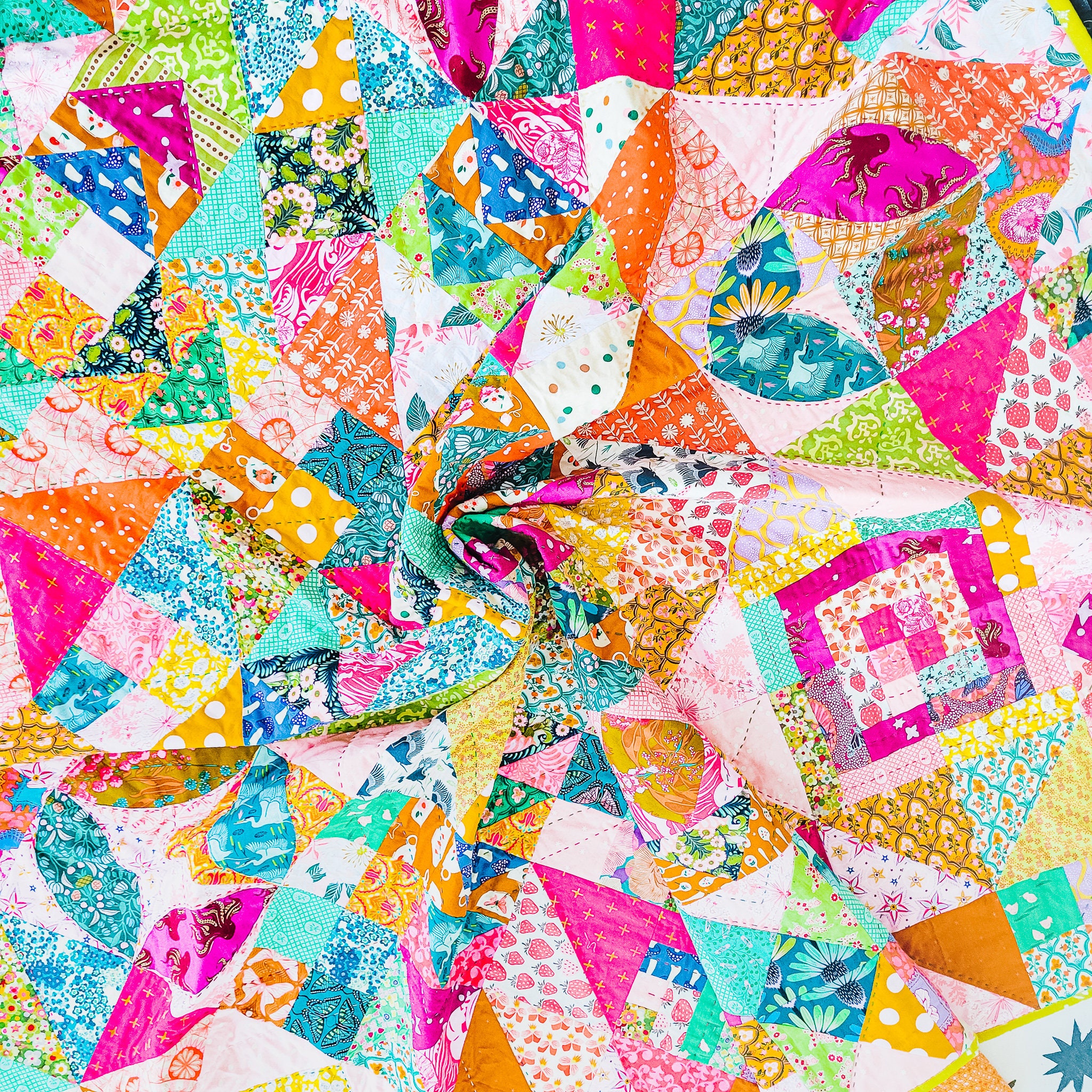 Untamed | Modern + Scrappy Quilt Pattern by Amy Lollis Design - Etsy