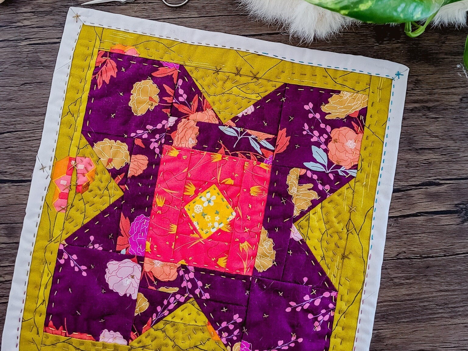 Persimmon Quilt Block | Easy Quilt Block | Amy Lollis Design | Fall ...