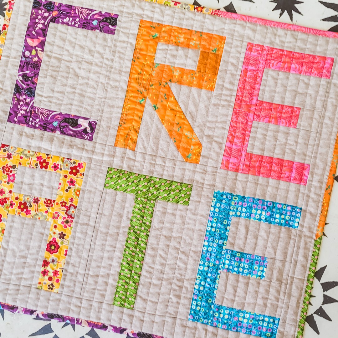 CREATE Table Runner/wall Hanging Pattern - Etsy