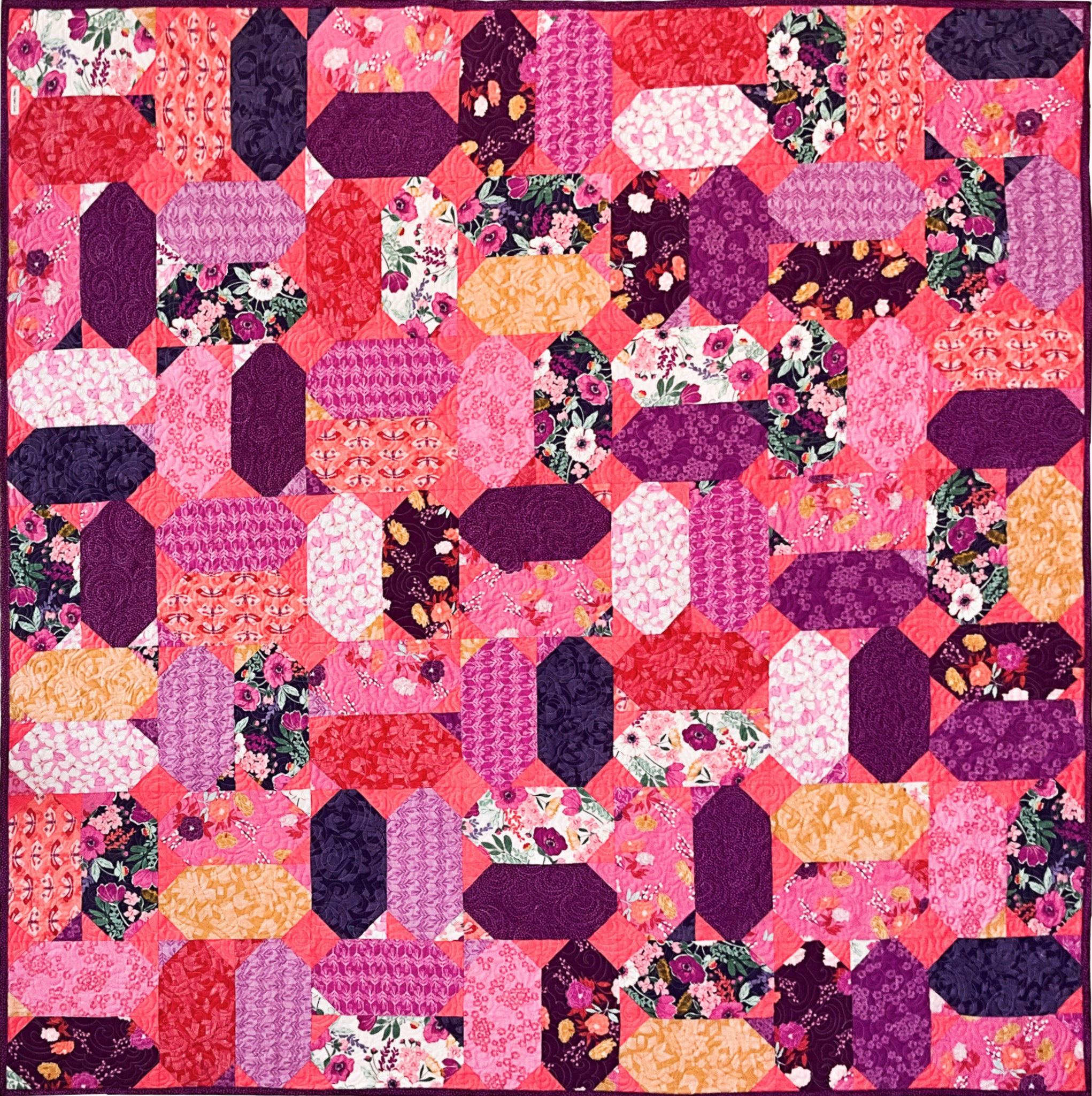 Wild Folk Quilt Pattern by Amy Lollis Design Beginner Quilt Pattern ...