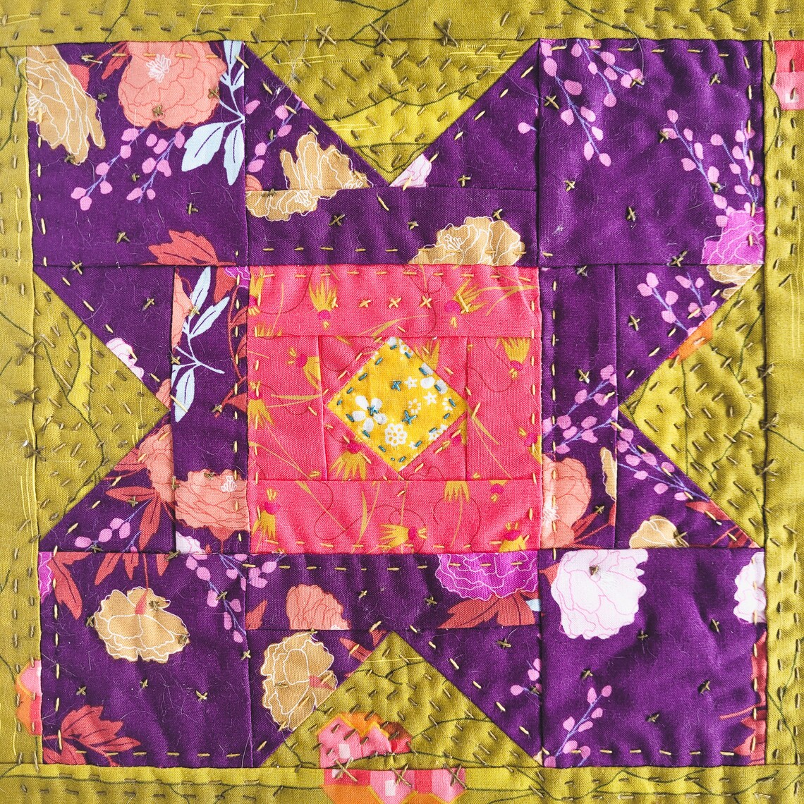 Persimmon Quilt Block | Easy Quilt Block | Amy Lollis Design | Fall ...