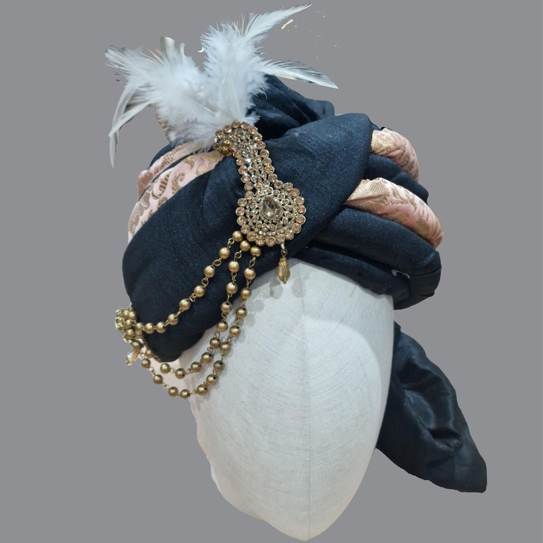 Men's Indian Wedding Pagri Kulla Ethnic Turban PG01 - Etsy