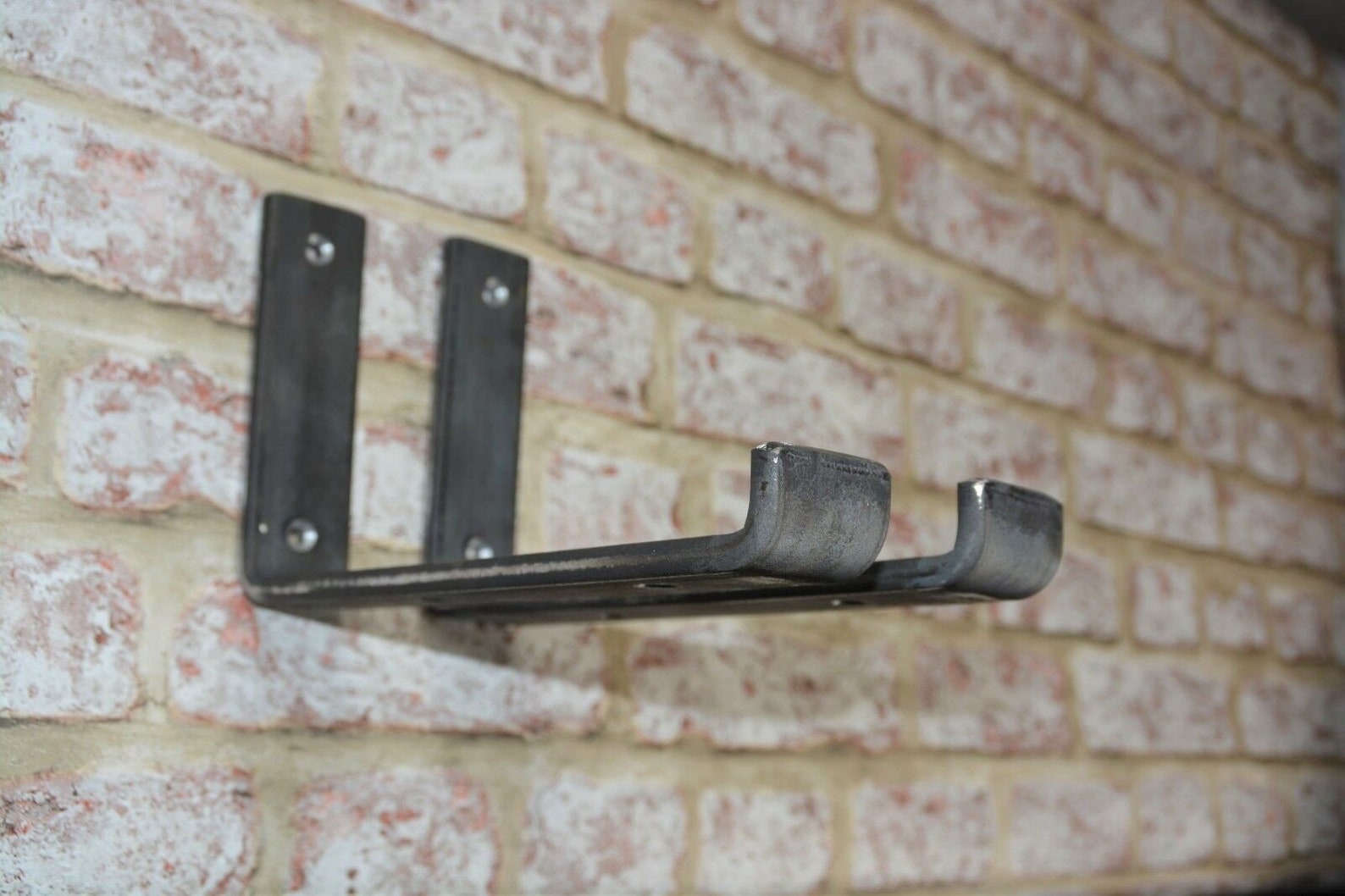 2 X HEAVY DUTY STEEL Brackets Uk Made Metal Shelf Brackets Industrial ...