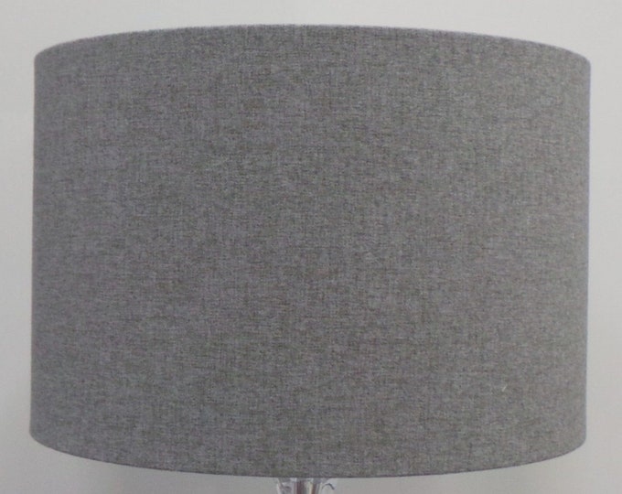Handmade Grey Scandi Style Leaves Lampshade 15cm 20cm 25cm 30cm 40cm ...