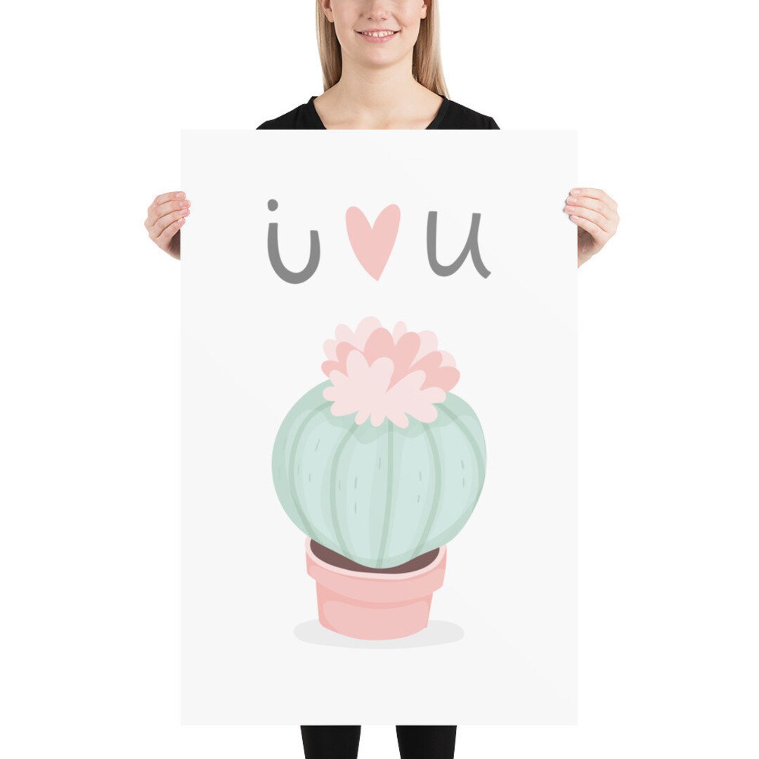 Cacti Poster, Cactus Poster, Nursery Poster, Nursery Decor, Baby Shower ...