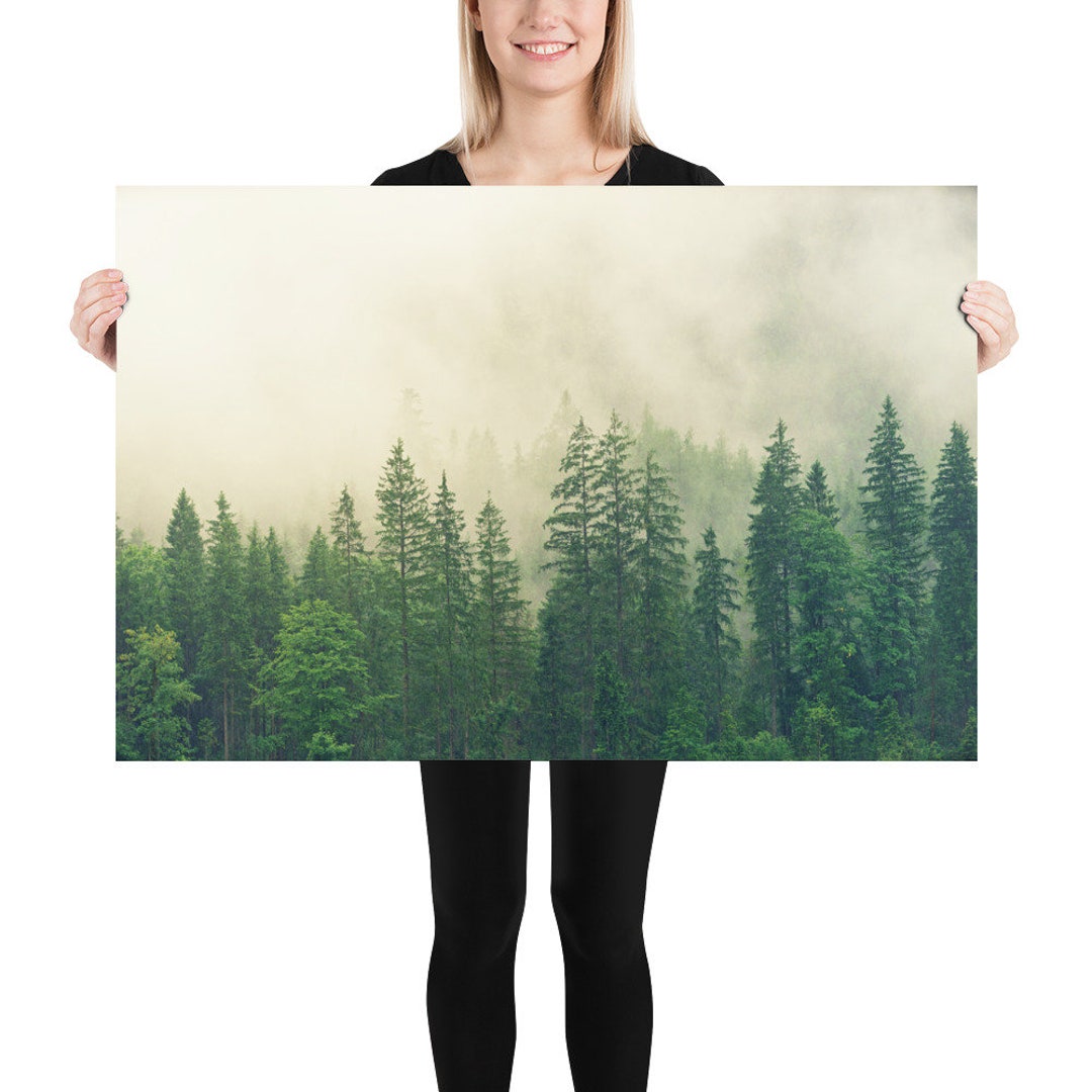 Forest Poster, Poster Forest, Landscape Poster, Poster Landscape ...