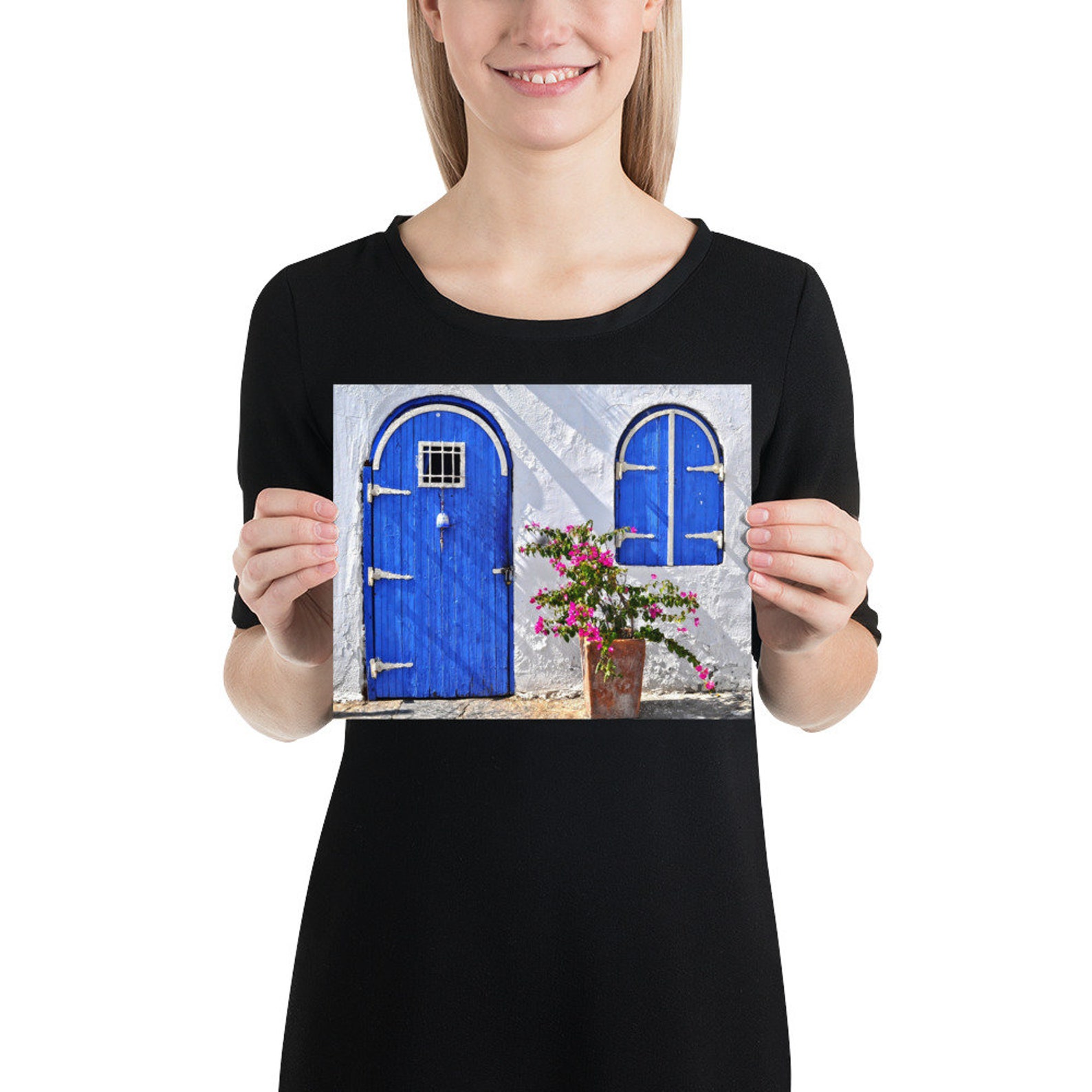 Door Poster, Blue Door, Blue Decor, Poster Door, Poster Print ...