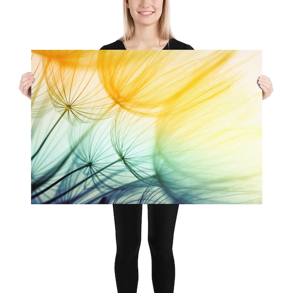 Dandelion Wall Art - Etsy