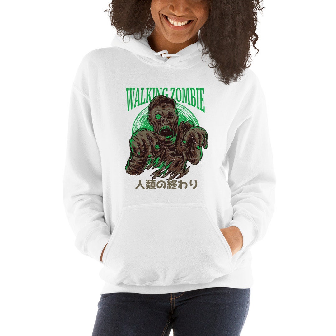 Zombie Tshirt, Zombie Hoodie, Zombie Sweatshirt, Hooded Sweatshirt ...