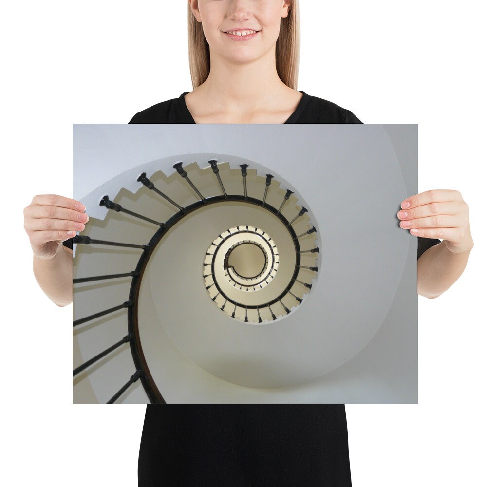 Poster Print, Poster Staircase, Architecture Poster, Lighthouse Poster ...