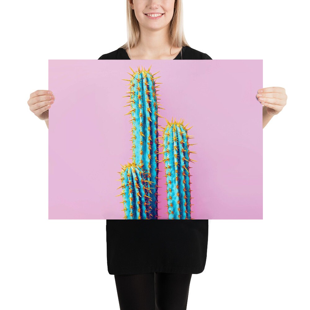 Poster Cactus, Succulents, Poster Print, Poster for Women, Mothers Day ...
