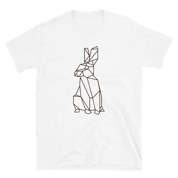 Bunny Shirt Rabbit Print Bunny Print Rabbit T-shirt | Etsy