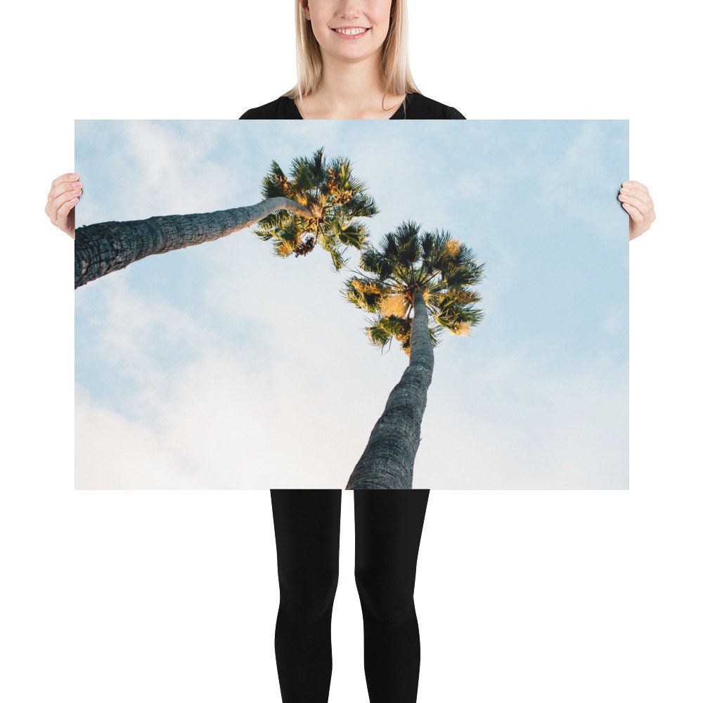 Poster Palm Trees Poster Wall Art Poster Print Bedroom - Etsy