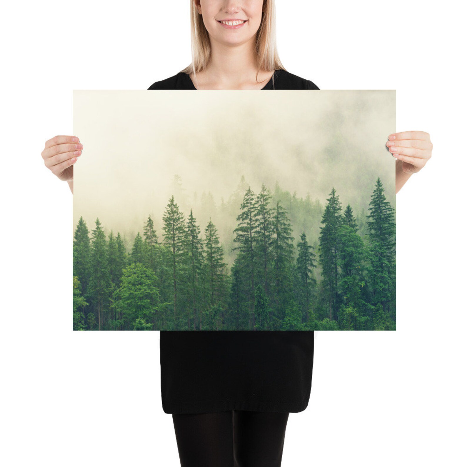 Forest Poster, Poster Forest, Landscape Poster, Poster Landscape ...