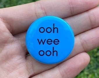 Weezer Buddy Holly Ooh-wee-ooh 1.25 Pinback Button - Etsy UK