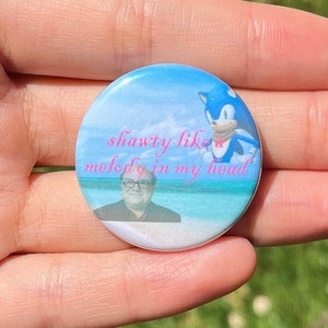 Shawty Like A Melody Sonic Danny Devito 1.25" Pinback Button - Etsy
