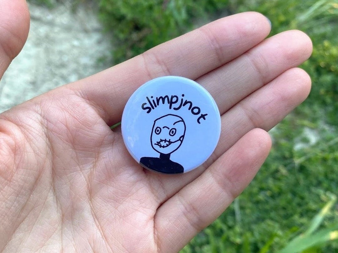 Slipknot Badly Drawn 1.25" Pinback Button - Etsy