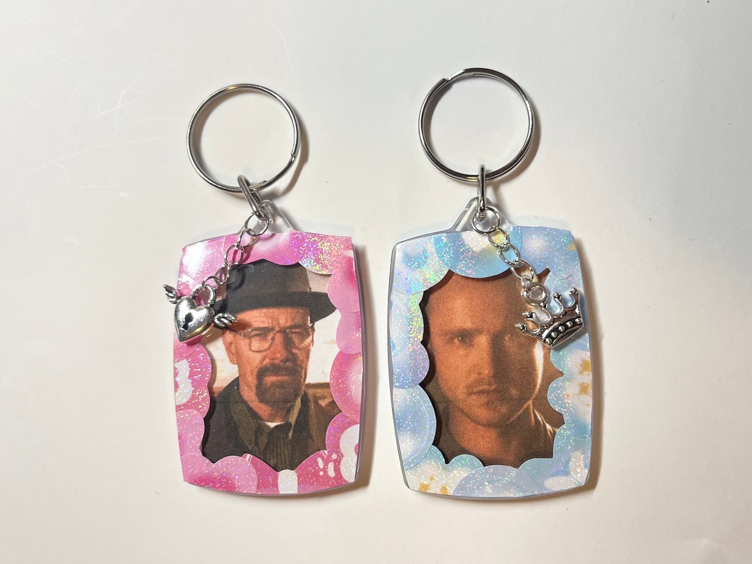 Breaking Bad Walter White Jesse Pinkman Matching Photocard Keychain ...