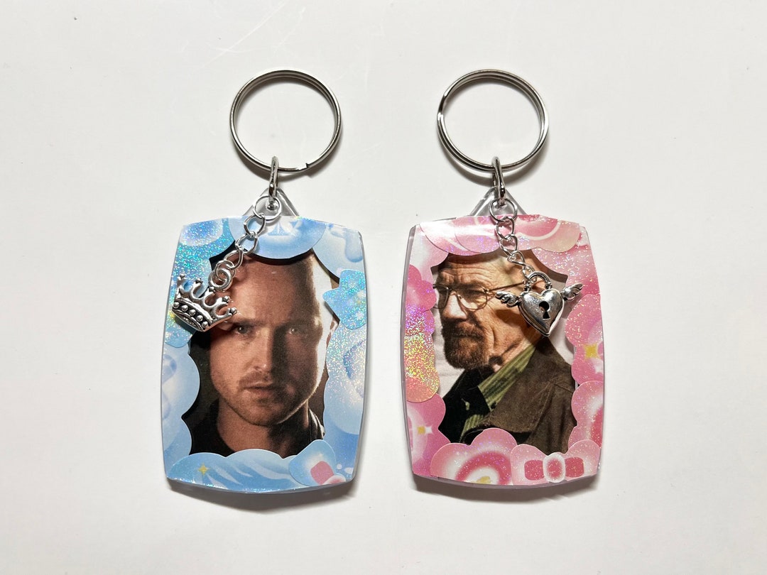 Breaking Bad Walter White Jesse Pinkman Matching Photocard Keychain ...