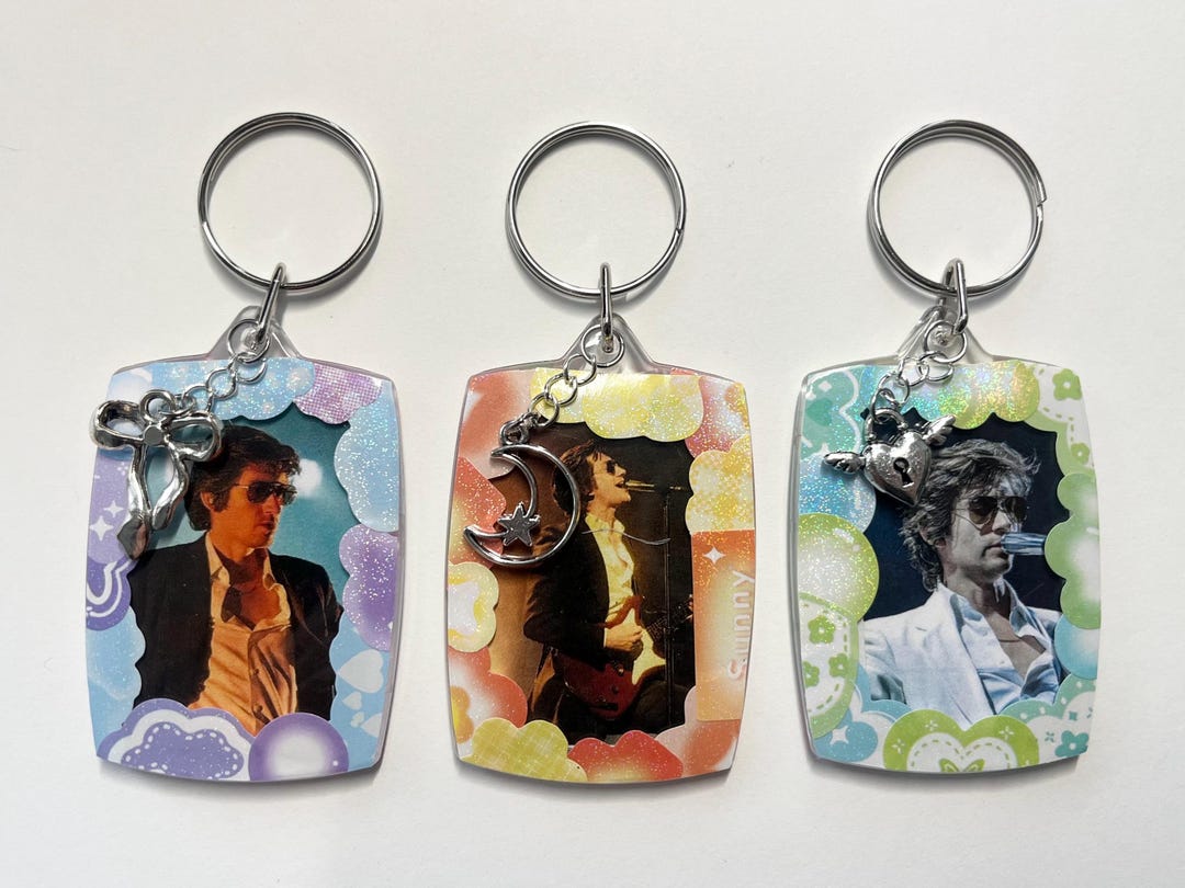 Alex Turner Arctic Monkeys Photocard Keychain Double Sided (see Item ...