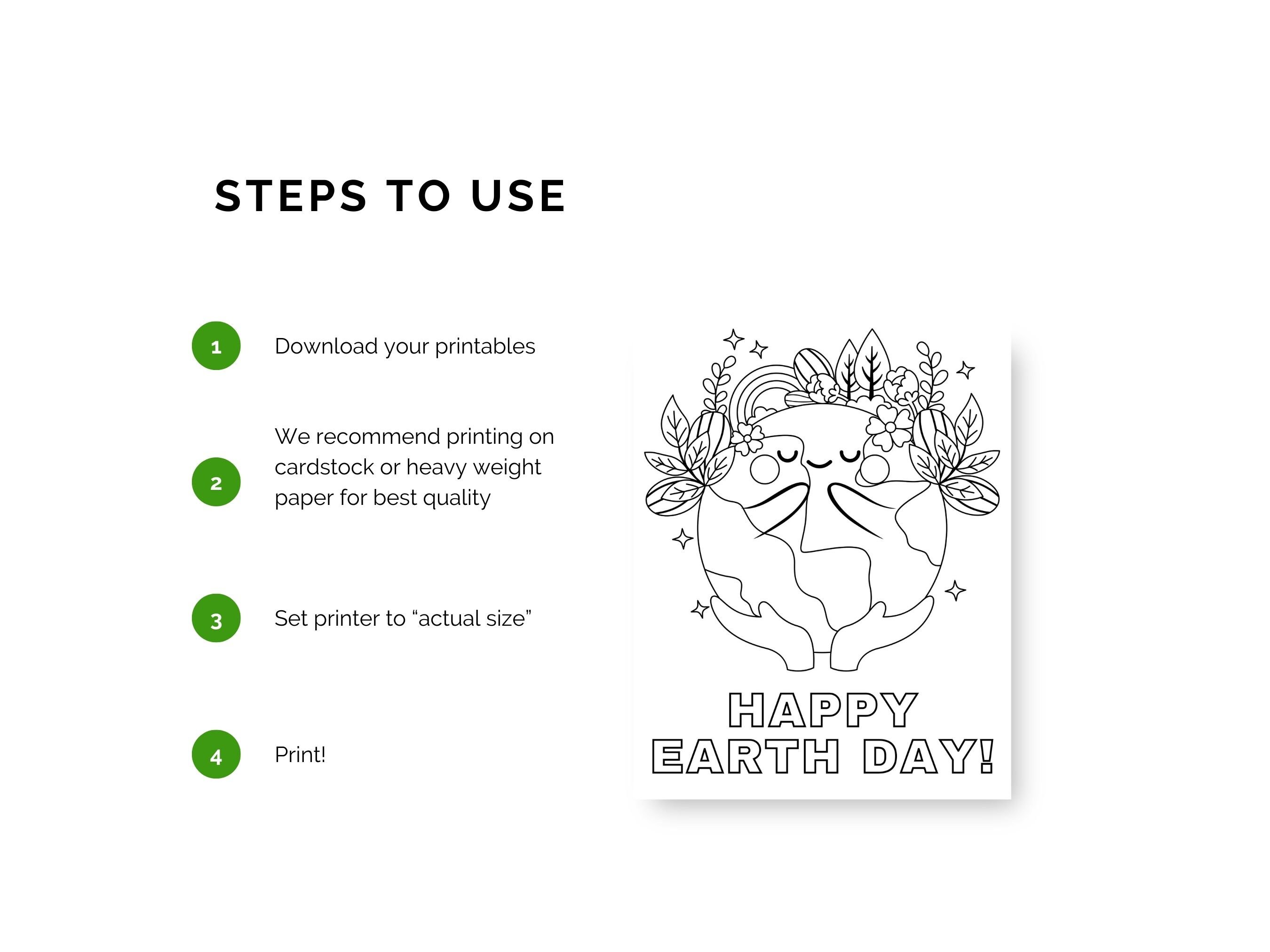 Earth Day Coloring Pages, Ecology Earth Day Coloring, Coloring Pages ...