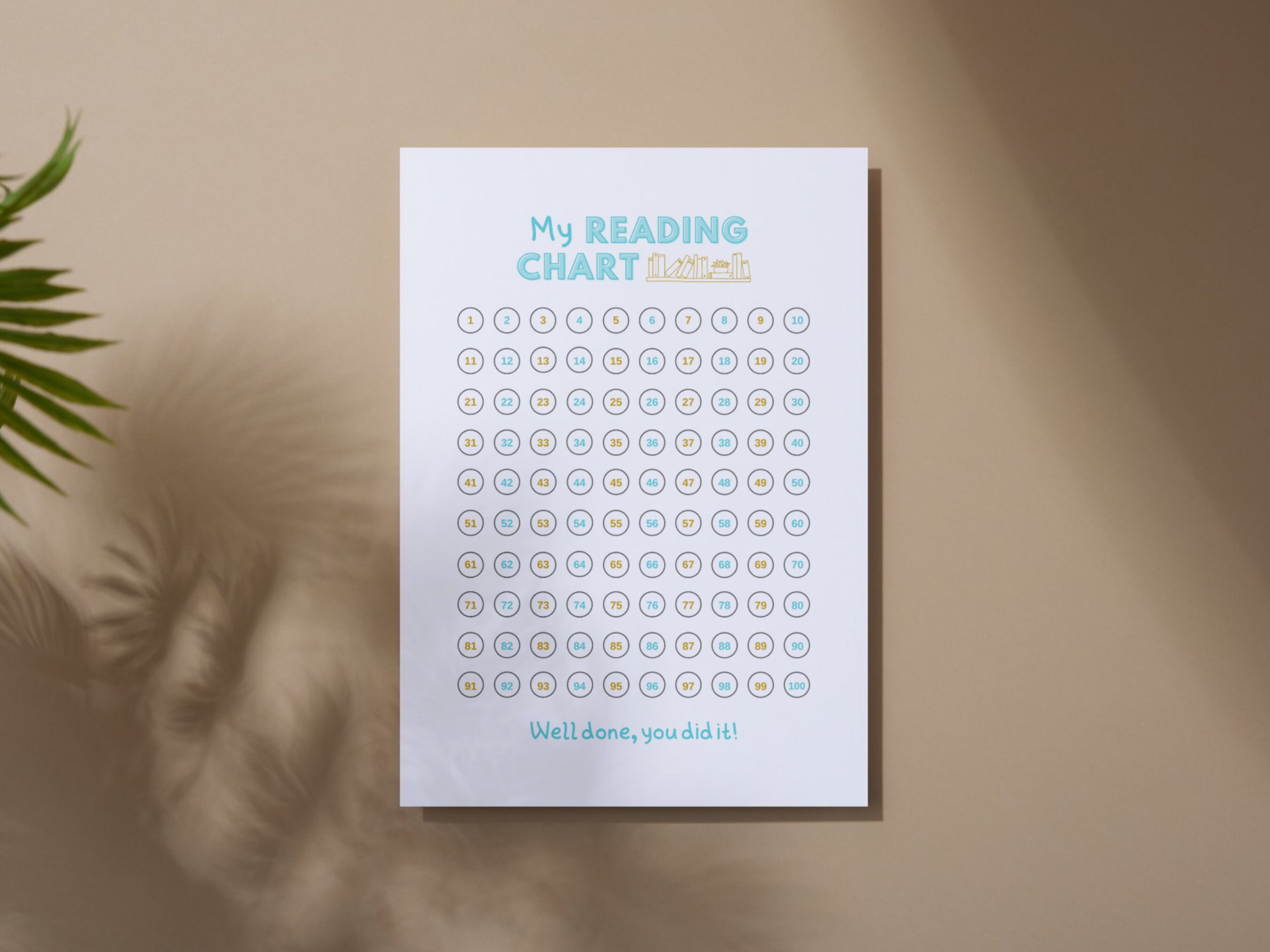Kids Printable Reading Chart, Reading Reward Chart, Homeschool Reading ...
