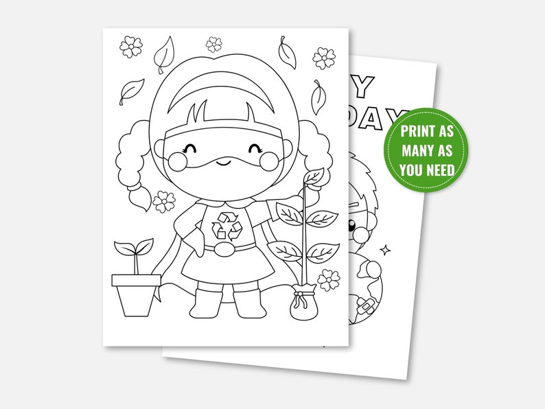 Earth Day Coloring Pages, Ecology Earth Day Coloring, Coloring Pages ...