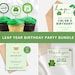 Leap Year Birthday Party Bundle Leap Year Birthday Printables, Editable ...