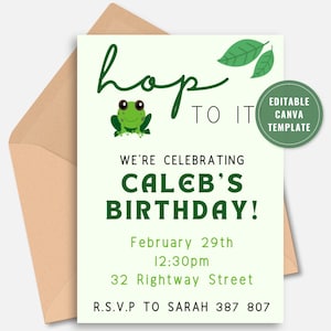 Leap Year Birthday Party Bundle | Leap Year Birthday Printables ...