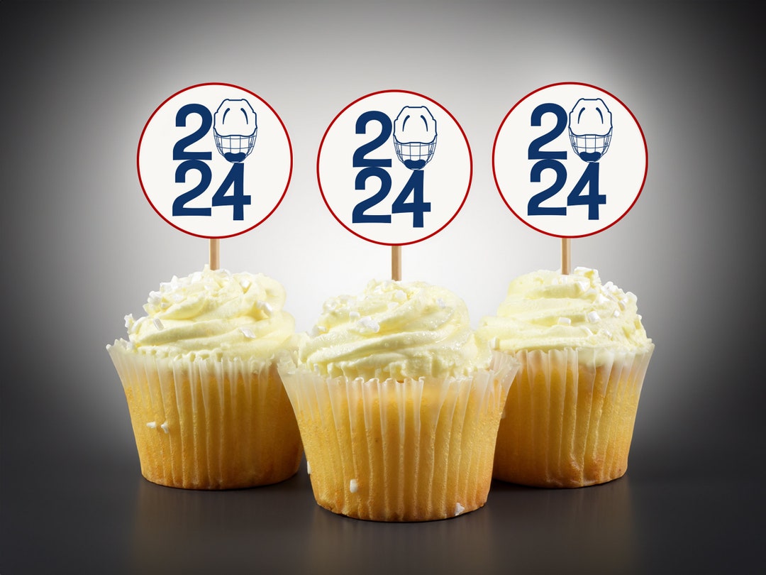 Lacrosse Cupcake Toppers, Lacrosse Party Favor, Lacrosse Thank You ...