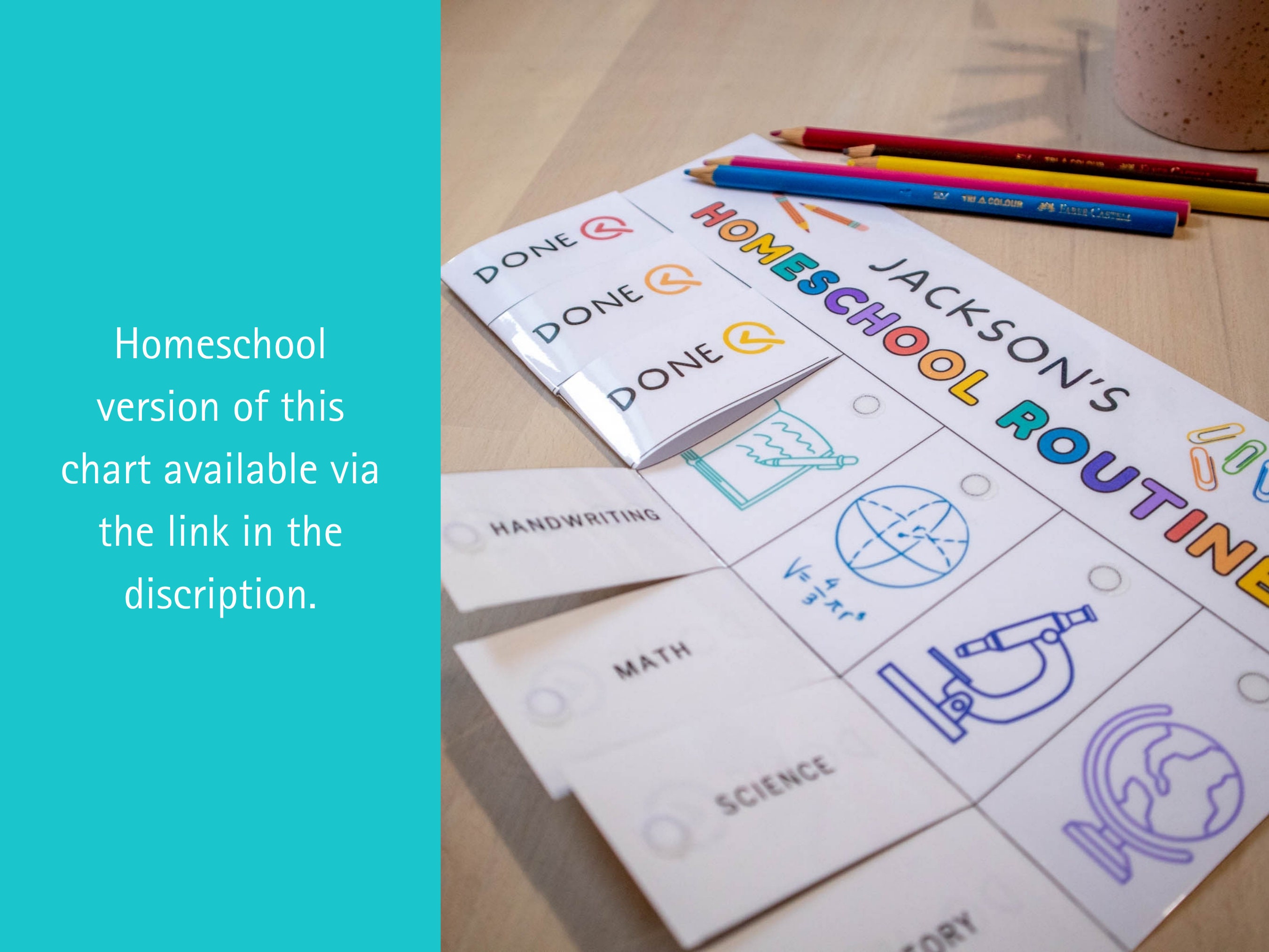 Summer Schedule for Kids Flip up Chart, Kids Summer Routine, Kids Daily ...