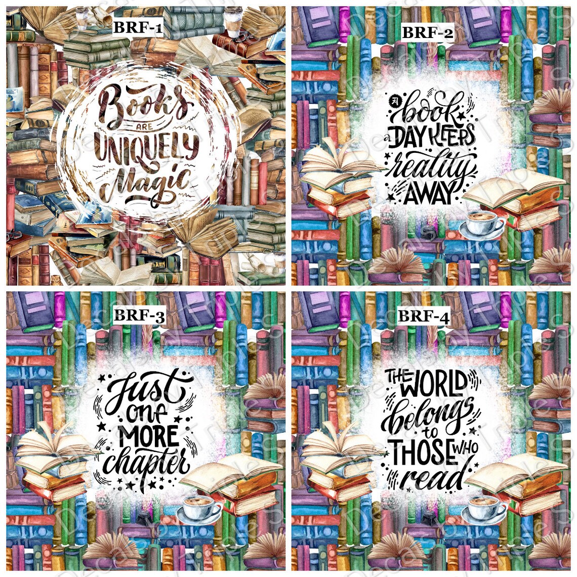 BOOKS R FUN clear Cast or White Vinyl Tumbler Wrap - Etsy