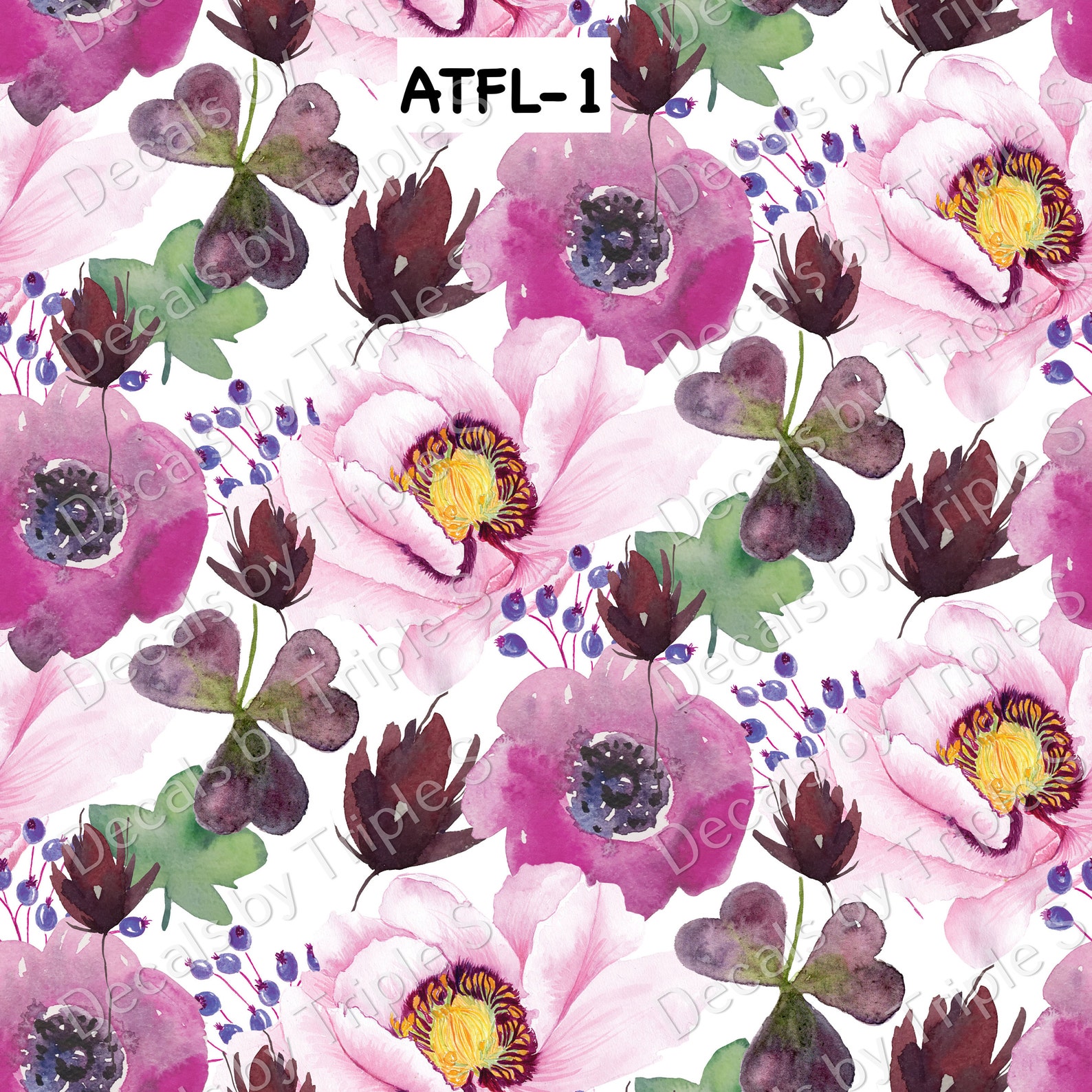 Clear Cast or White Vinyl Sheets ***at the Florist (set 1)*** - Etsy