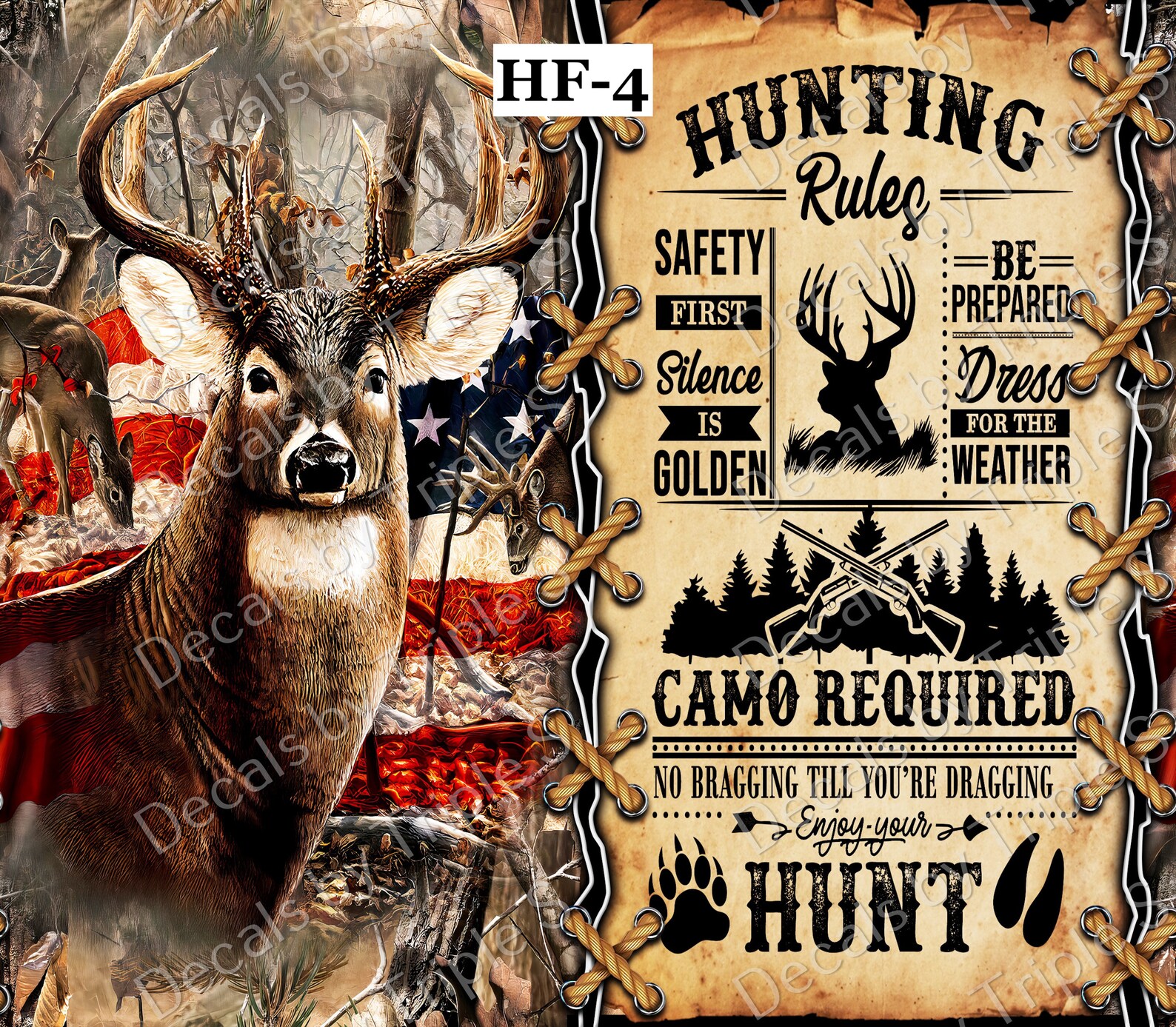 HUNTING AND FISHING ***clear Cast or White Vinyl Tumbler Wrap - Etsy