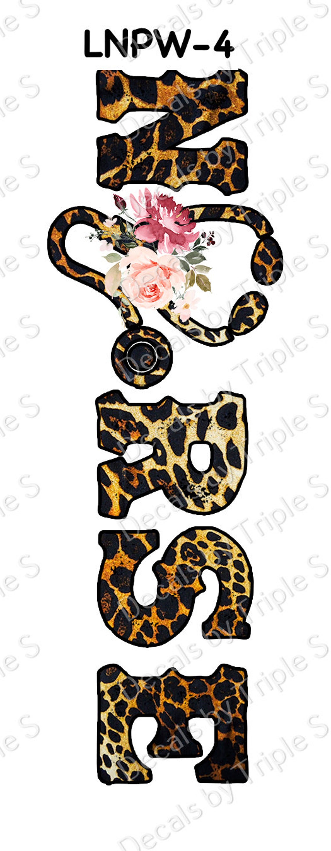 Clear Cast PEN WRAPPERS leopard Nurses - Etsy