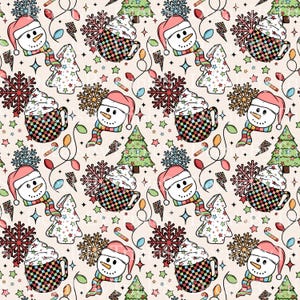 RETRO SNOWMAN Clear Cast or White Vinyl Sheets - Etsy